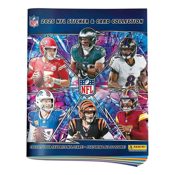 NFL 2025 Sticker Collection Album *Deutsche Version* – Smalltinytoystore