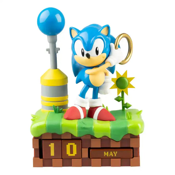 Sonic the Hedgehog 3D Ewiger Kalender Sonic – Smalltinytoystore