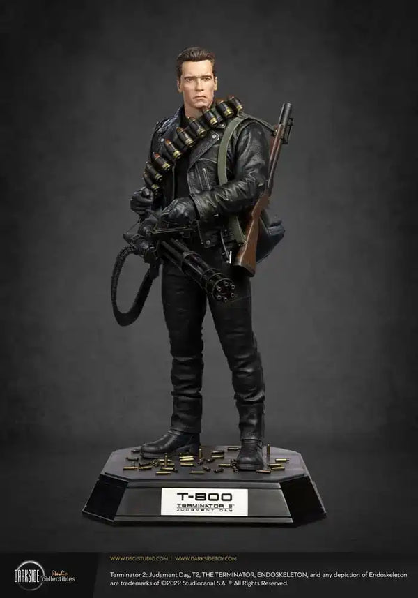 Terminator 2 Judgement Day Statue 1/3 T-800 30th Anniversary Ultimate ...