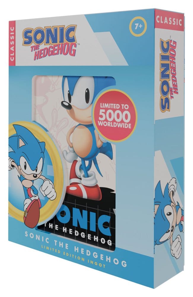 Sonic - The Hedgehog Metallbarren Limited Edition – Smalltinytoystore
