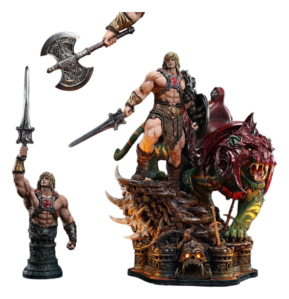 Masters of the Universe Real Elite Masterline Series Statue 1/4 He-Man ...
